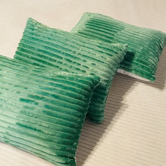 Room Essentials | Accents | Set Of 3 Oblong Cut Plush Decorative 2x4 ...